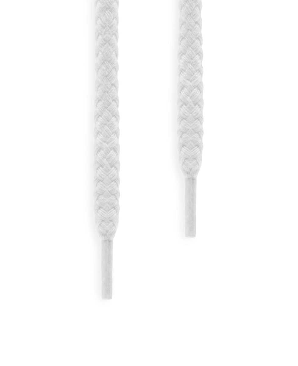 Rope Laces Weiß – Runde Schnürsenkel für Sneaker | SNEATED